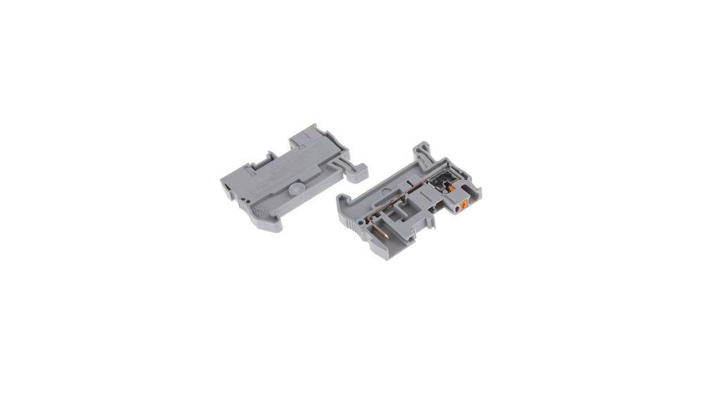 3210033 | Phoenix Contact PT 2.5/1P Series Grey Feed Through Terminal Block, 0.14 ... 4mm² ...